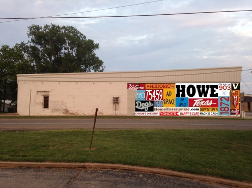 Streetman starts on Howe's downtown mural - The Howe Enterprise