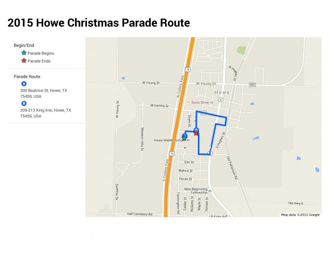 Howe Parade Map-page-001 - The Howe Enterprise