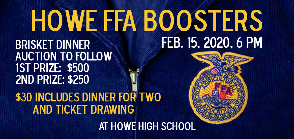 2020 0215 Howe Ag Boosters - The Howe Enterprise